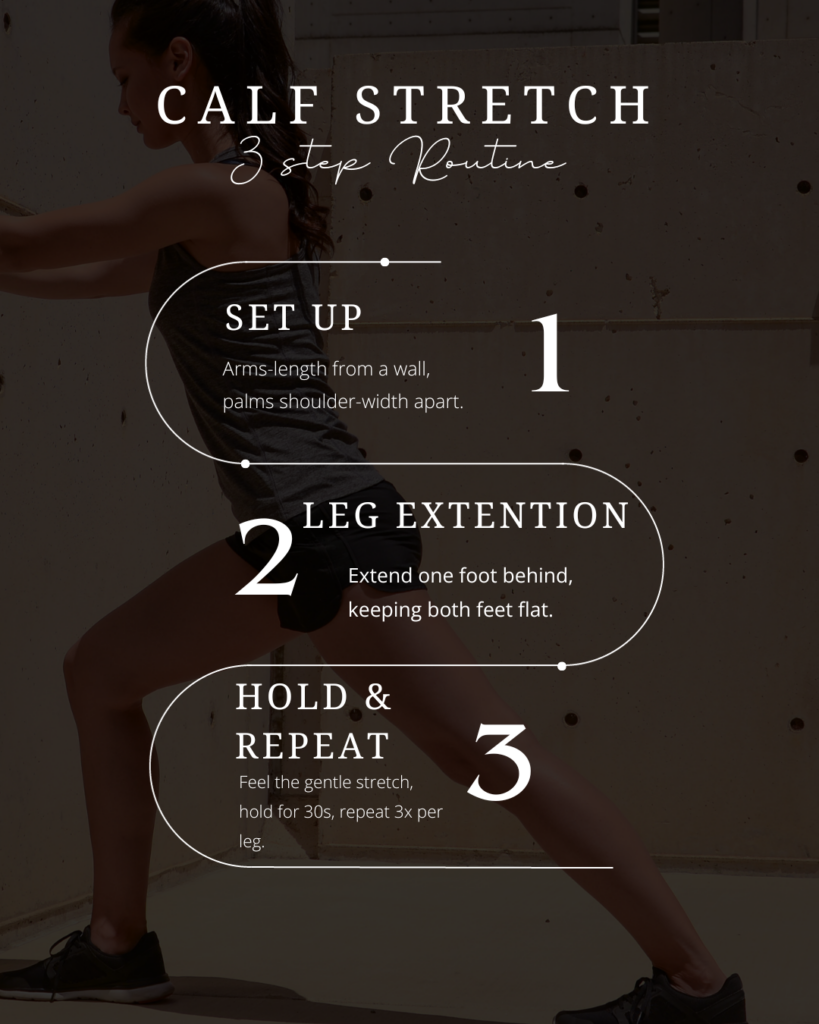 3 Step Calf Stretch: Unlocking Mobility for Injury Prevention ...